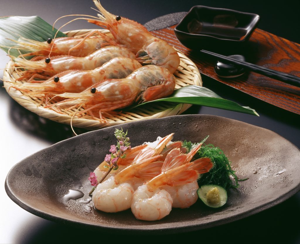 Frozen Botan Ebi Prawns 1kg size pack - Atariya